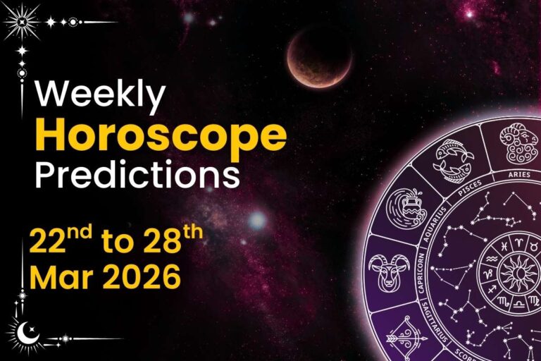 Next Week Horoscope Predictions: 22nd To 28th March 2026 - InstaAstro
